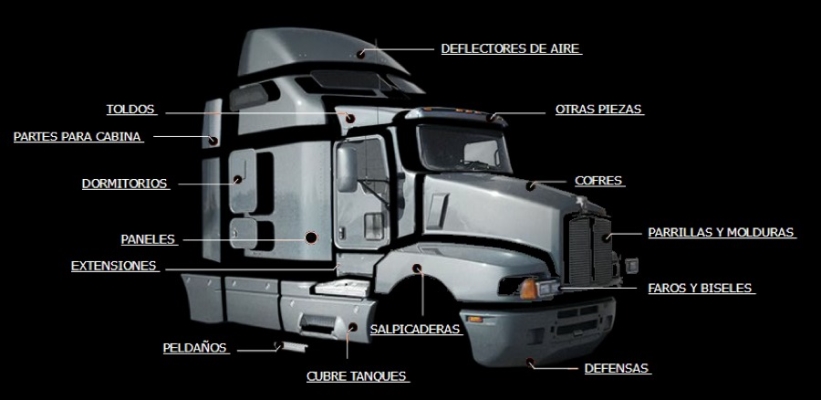 Tractocamiones, tractopartes, remolques y maquinaria usados